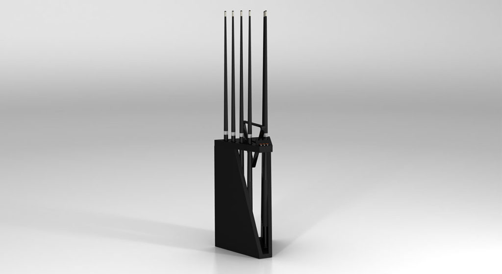 Luxury Spartan Cue Rack - Quick Ship - Modern & Custom